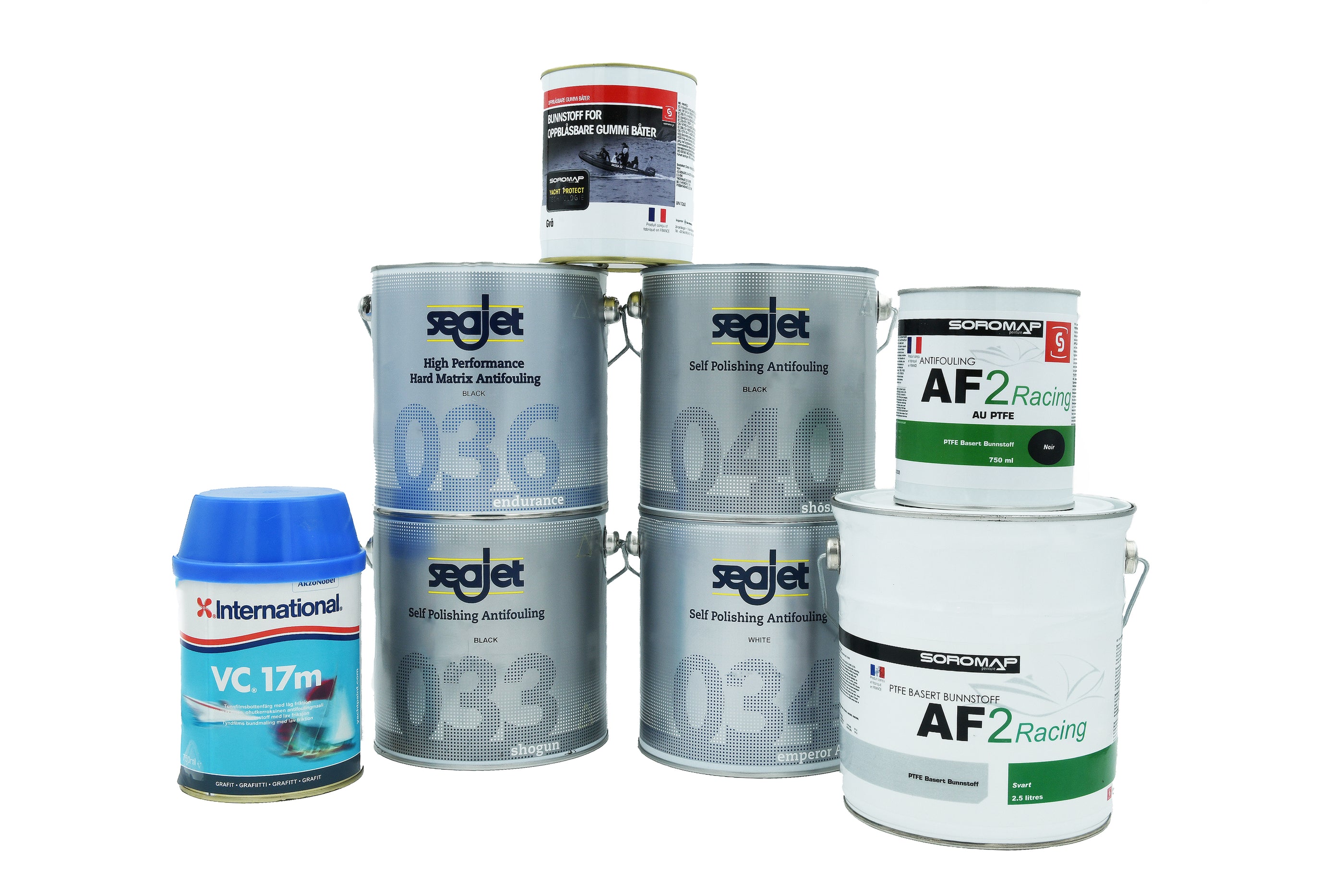 Test bunnstoff til båt: Seajet, AF2 Racing, International VC17 og ...